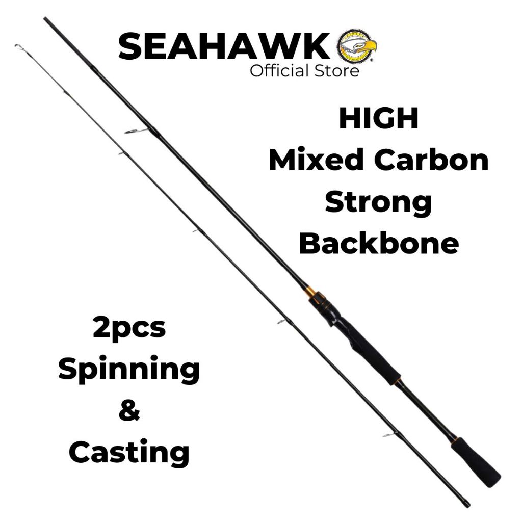 Seahawk Combat Strike HIGH mixed Carbon Blank Spinning & Casting ...