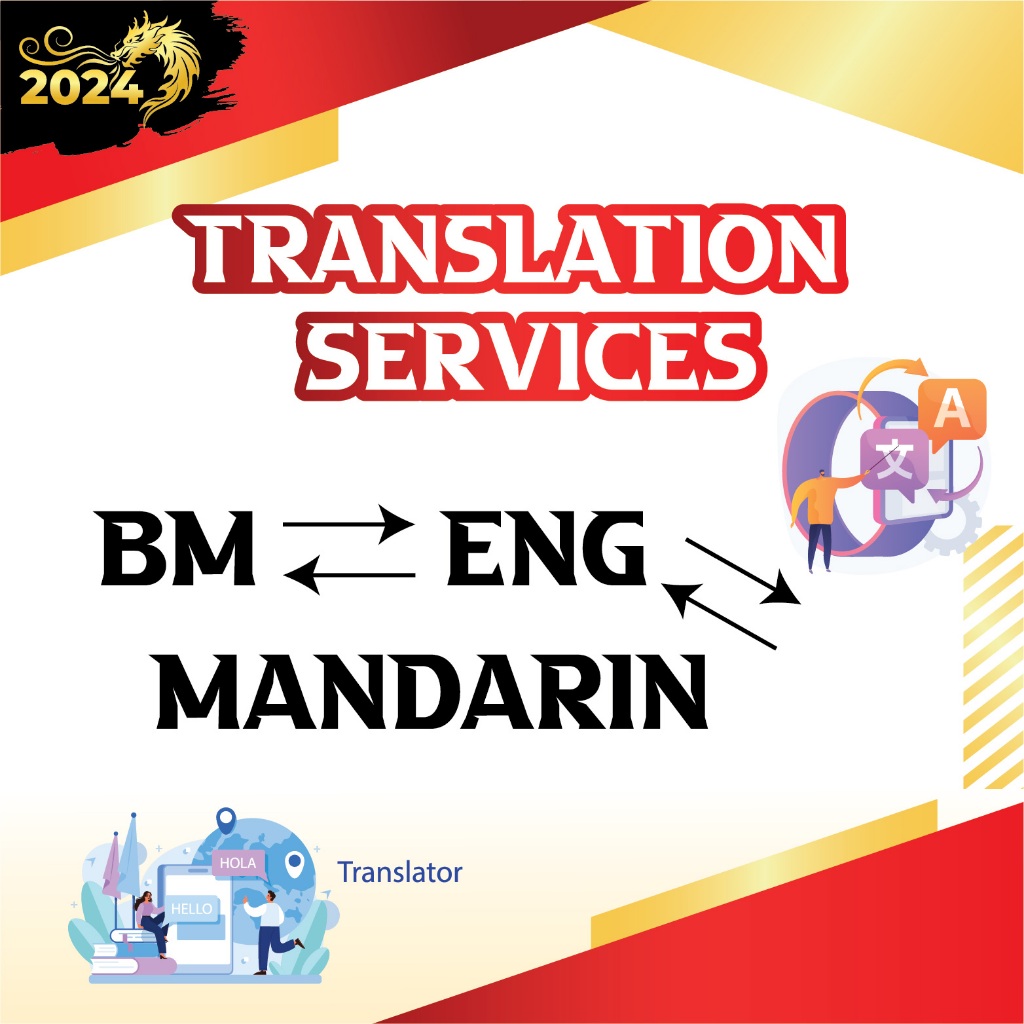 Service Translation/ Translation/ Translation [BM-ENG] [BM-Mandarin ...