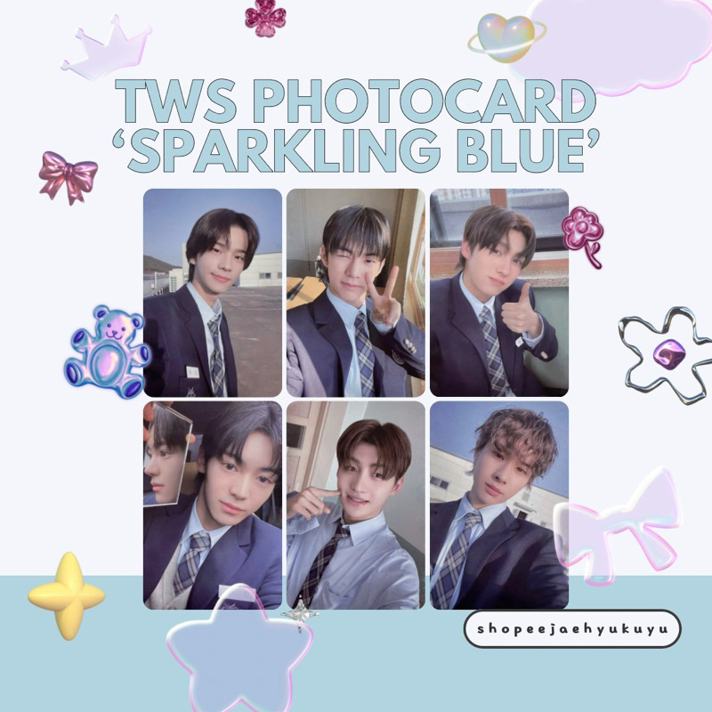 [NEW] TWS 'Sparkling Blue' Lucky Draw Photocard LD PC M2URECORD ...