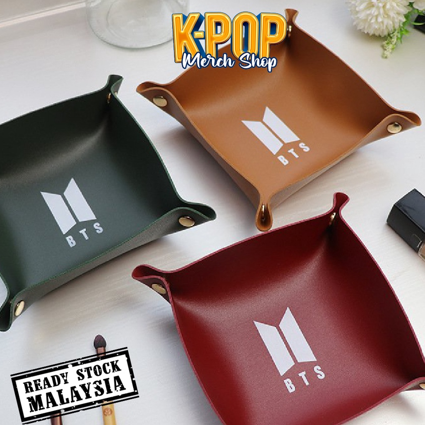 1 BTS BT21 Tinytan Bangtan OT7 Kpop Merch Make Up Tray MIniso | Shopee ...