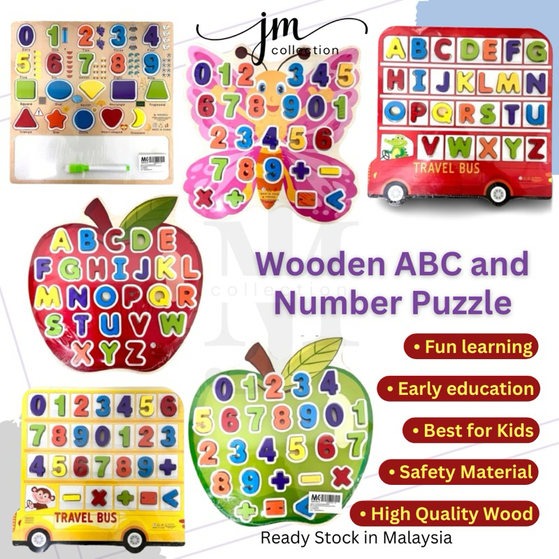 Belajar Huruf Jawi and ABC Puzzle Alif Ba Ta Arabic Early Learning ...