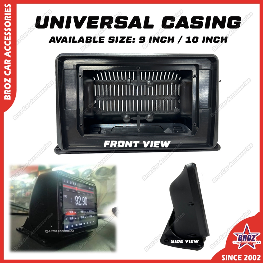 Universal Casing Android Dashboard 9 inch / 10 inch Android Player Case ...