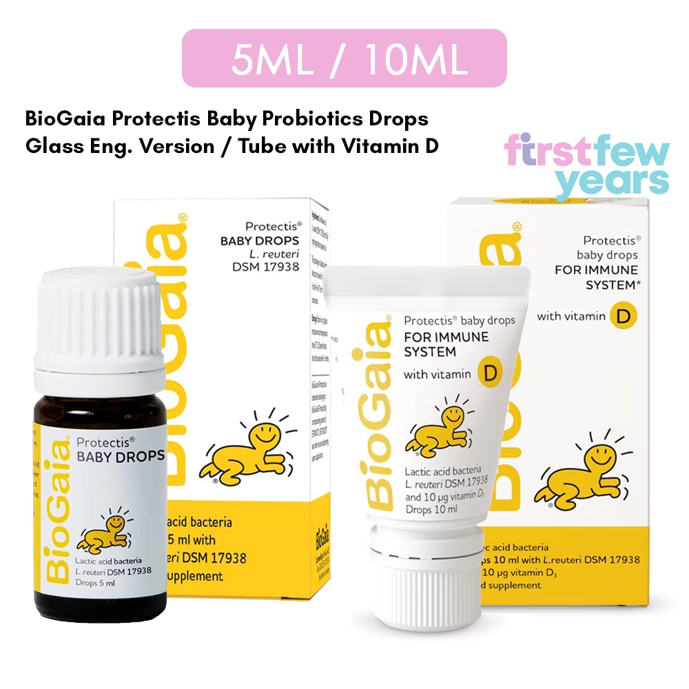 BioGaia Protectis Baby Probiotics Drops 5ml / Vitamin D 10ml Suplement ...