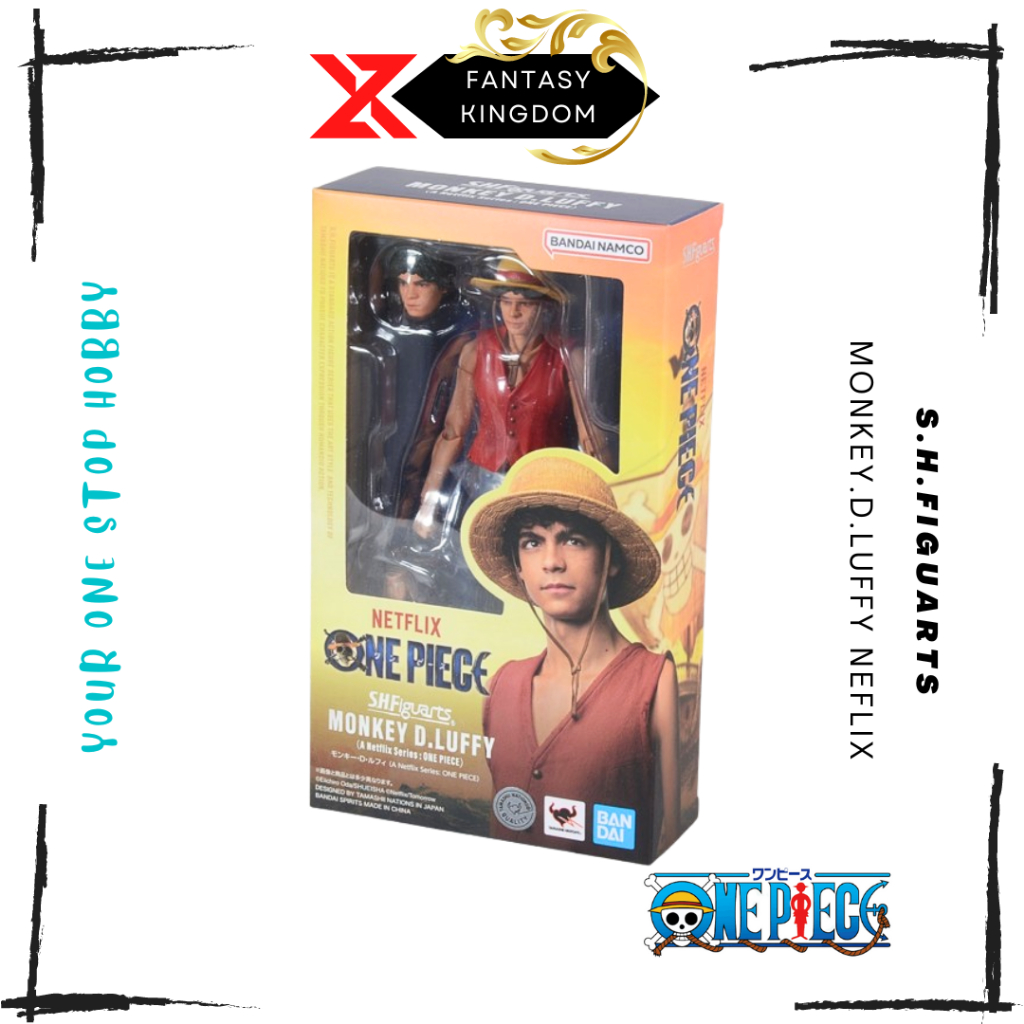 S.H.Figuarts Monkey D. Luffy (A Netflix Series: ONE PIECE) | Shopee ...