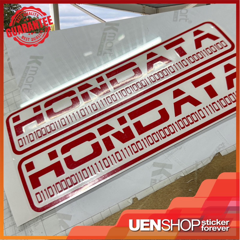 Hondata DOOR STICKERS hondata honda fk8 fl5 fit civic city hrv crv nbox ...
