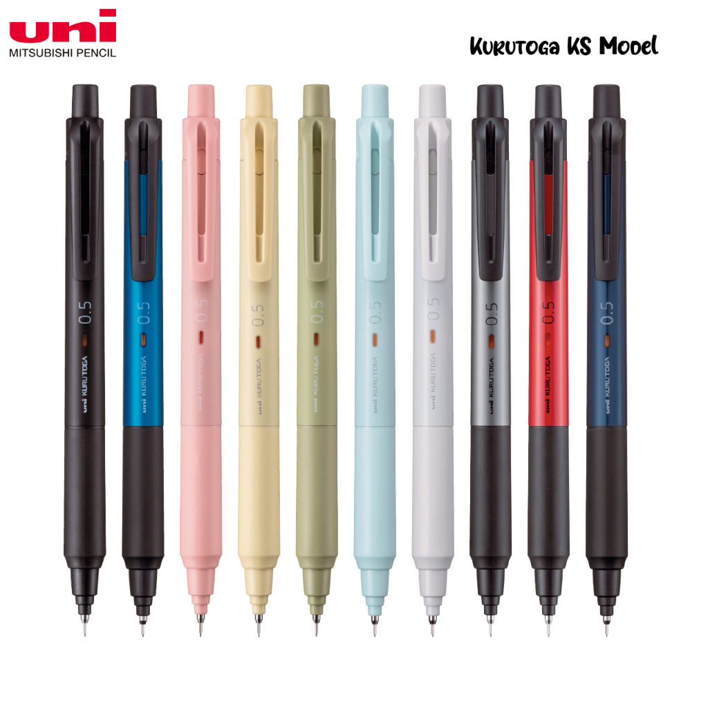 【Uni】Kuru Toga Mechanical Pencil KS Model 0.5mm M5-KS | Shopee Philippines