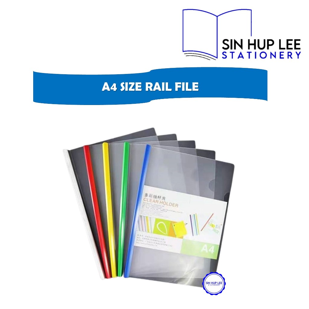 1Pcs A4 Easy Slide Rail File / Report Cover File / Easy Slide Rail File ...