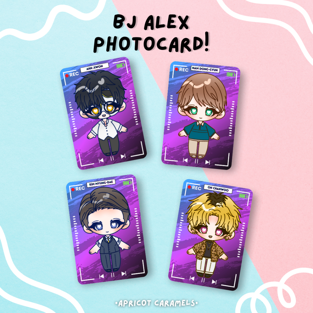 BJ Alex Manhwa Fanart Photocard | Shopee Philippines