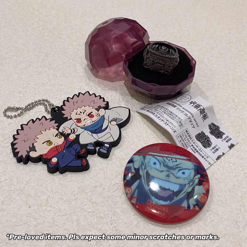 Pre-loved / Jujutsu Kaisen Ryomen Sukuna Set | Shopee Philippines