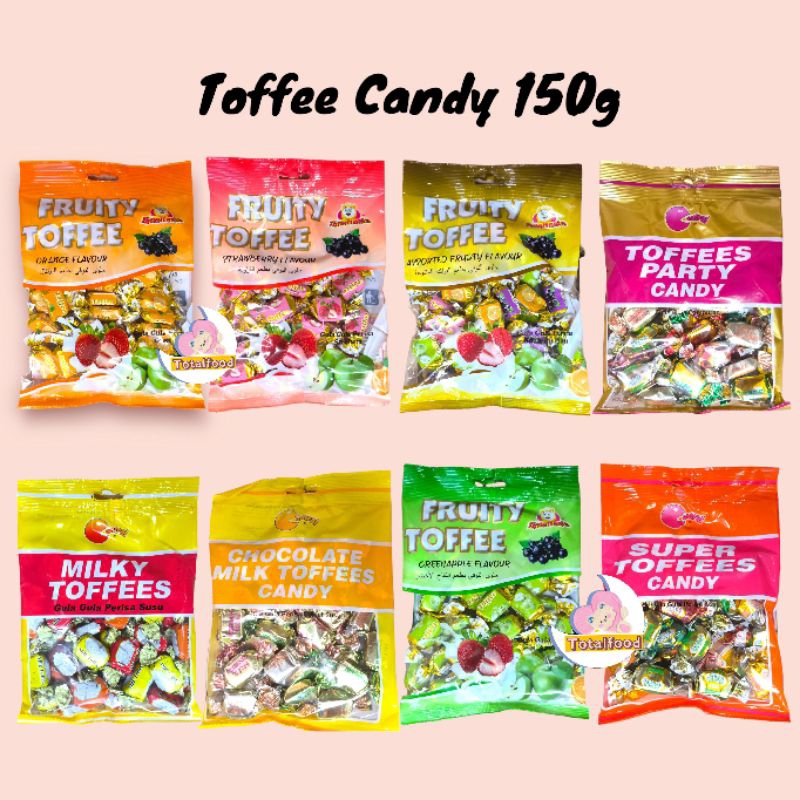 150g Timetreats Toffee Candy Pkt Kecil chewy candy [Assorted/ Fruits ...