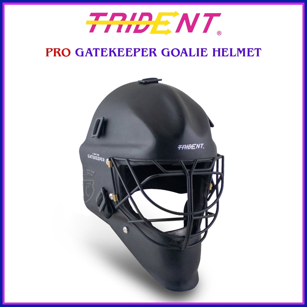 Trident Gatekeeper Pro Hockey Goalie Helmet Hoki | Shopee Philippines