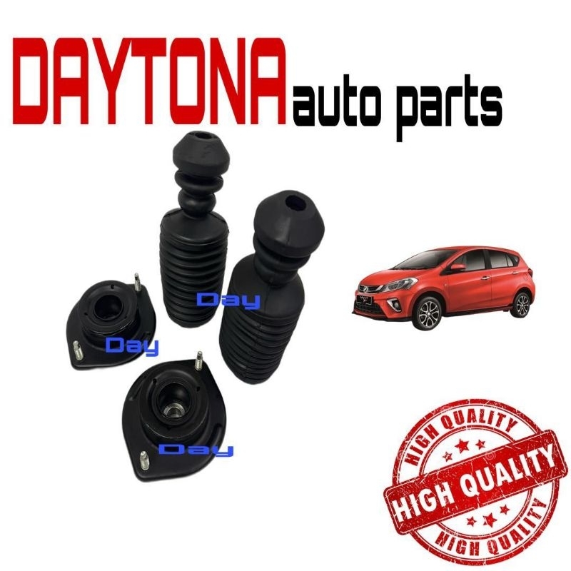 COMBO SET PERODUA MYVI D20 FRONT ABSORBER COVER ABSORBER MOUNTING SET ...