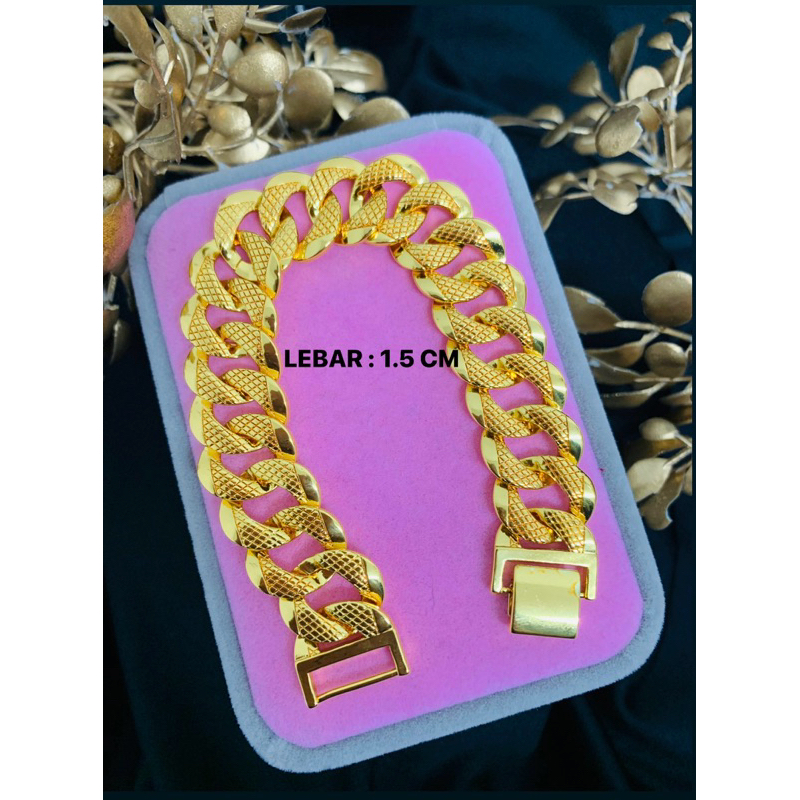BANGKOK GOLD SNAKE SCALE BRACELET | Shopee Philippines