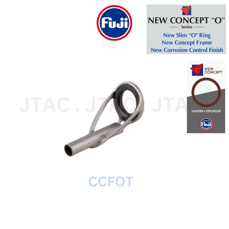 FUJI CCFOT Standard Tip Top Guides For Spinning & Casting Rod | Shopee ...