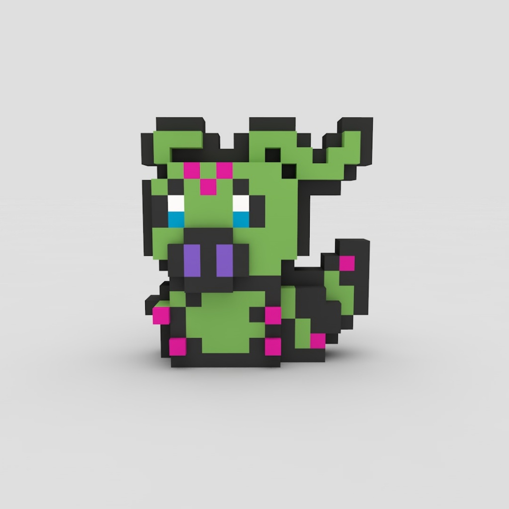 Digimon Digivice Vpet Veemon and Wormmon Version Pixel Art Colour ...