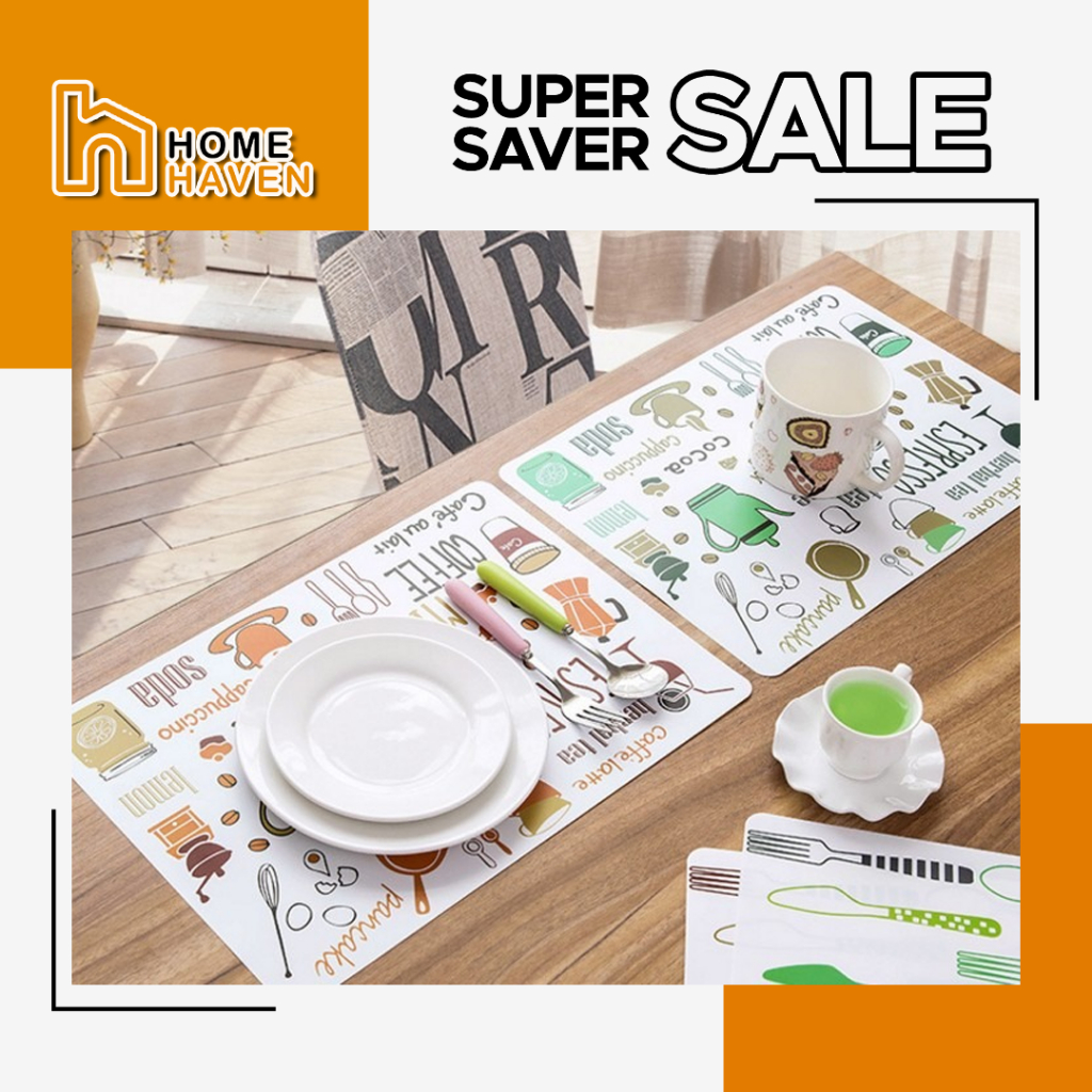 Home HAVEN Simple And Durable Food Heat-Proof Table Mat Compact And ...