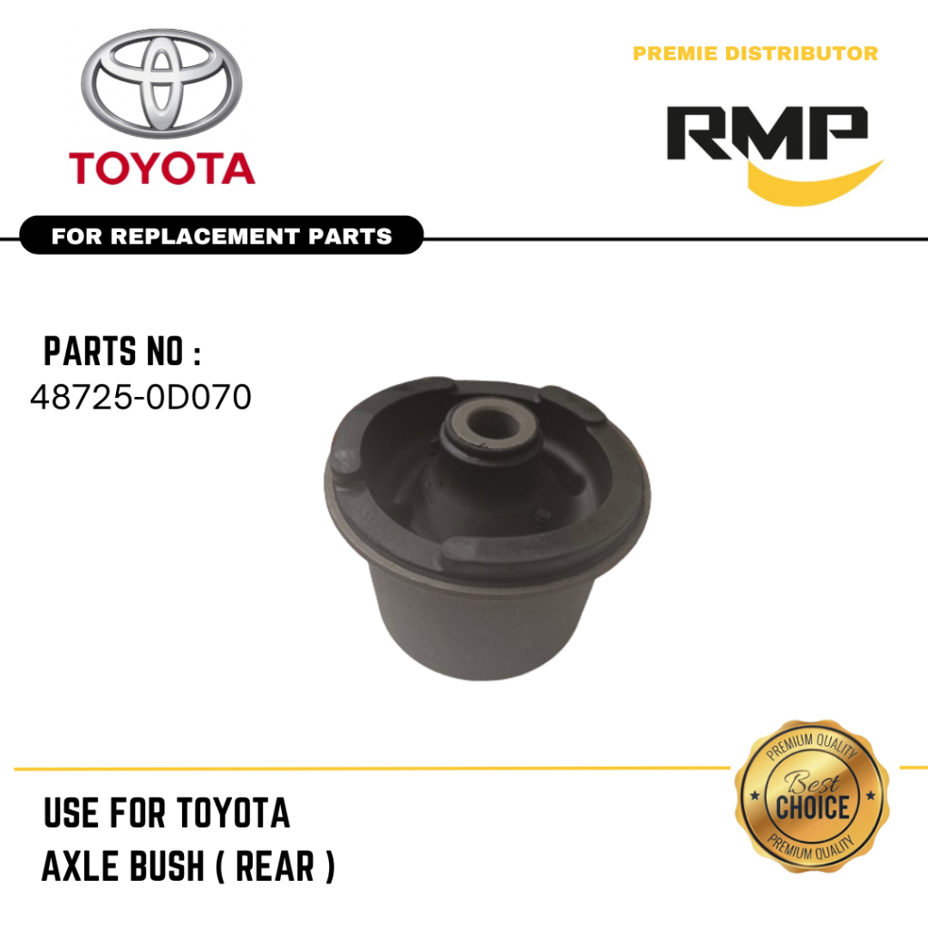 TOYOTA REAR AXLE BUSH FOR TOYOTA VIOS (NCP93 ) | Shopee Philippines