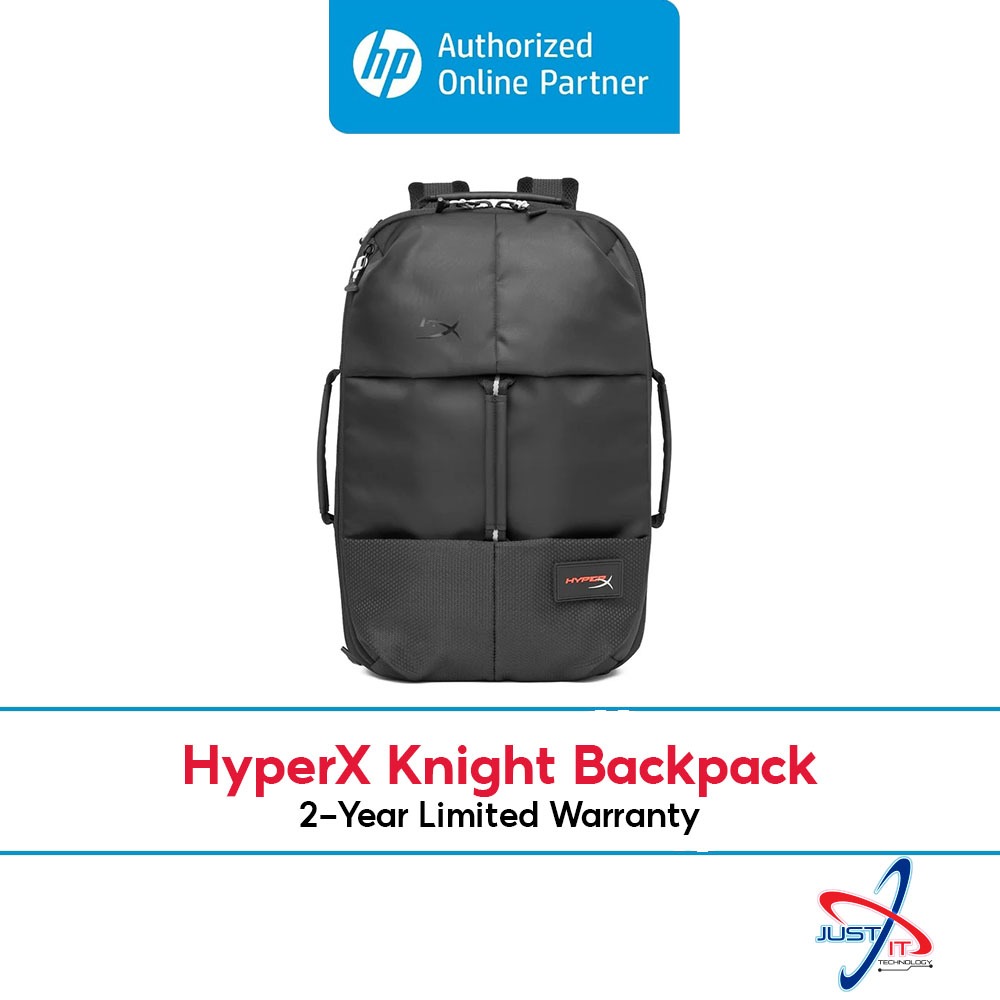 HYPERX KNIGHT GAMING 16" BACKPACK - BLACK (8C525AA) | Shopee Philippines