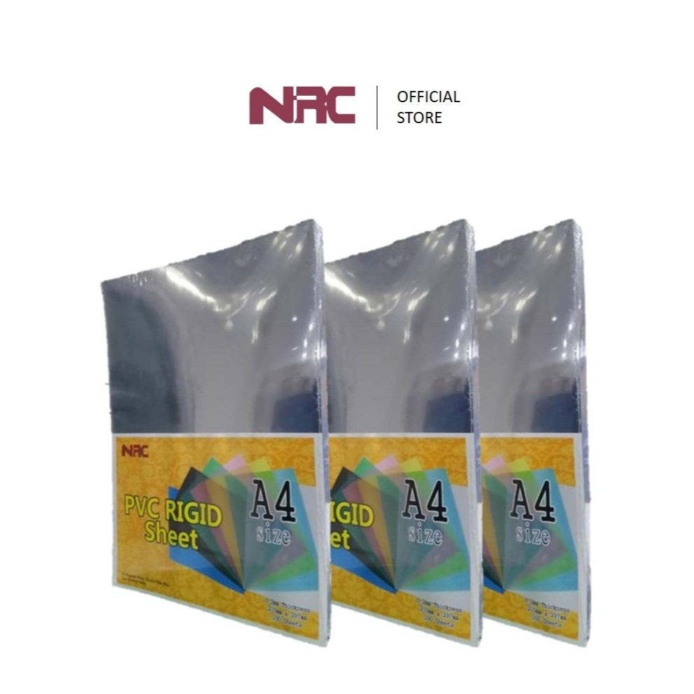 PVC Rigid Sheet / Multipurpose Transparent Binding Cover / Plastic Sheets Cover A4 & A3 100 ...