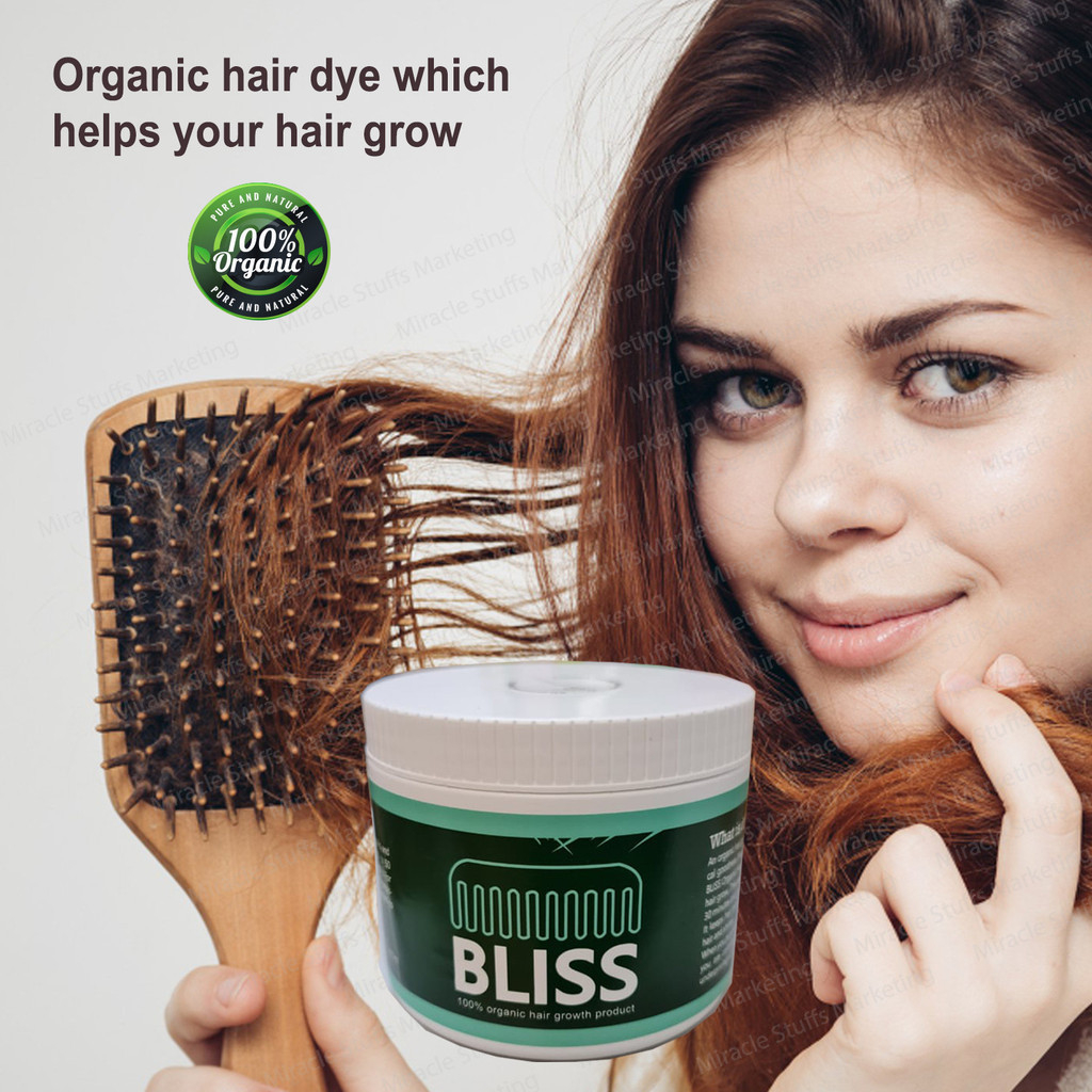 Organic Hair Dye Paste - Bliss (450ml) | Shopee Philippines