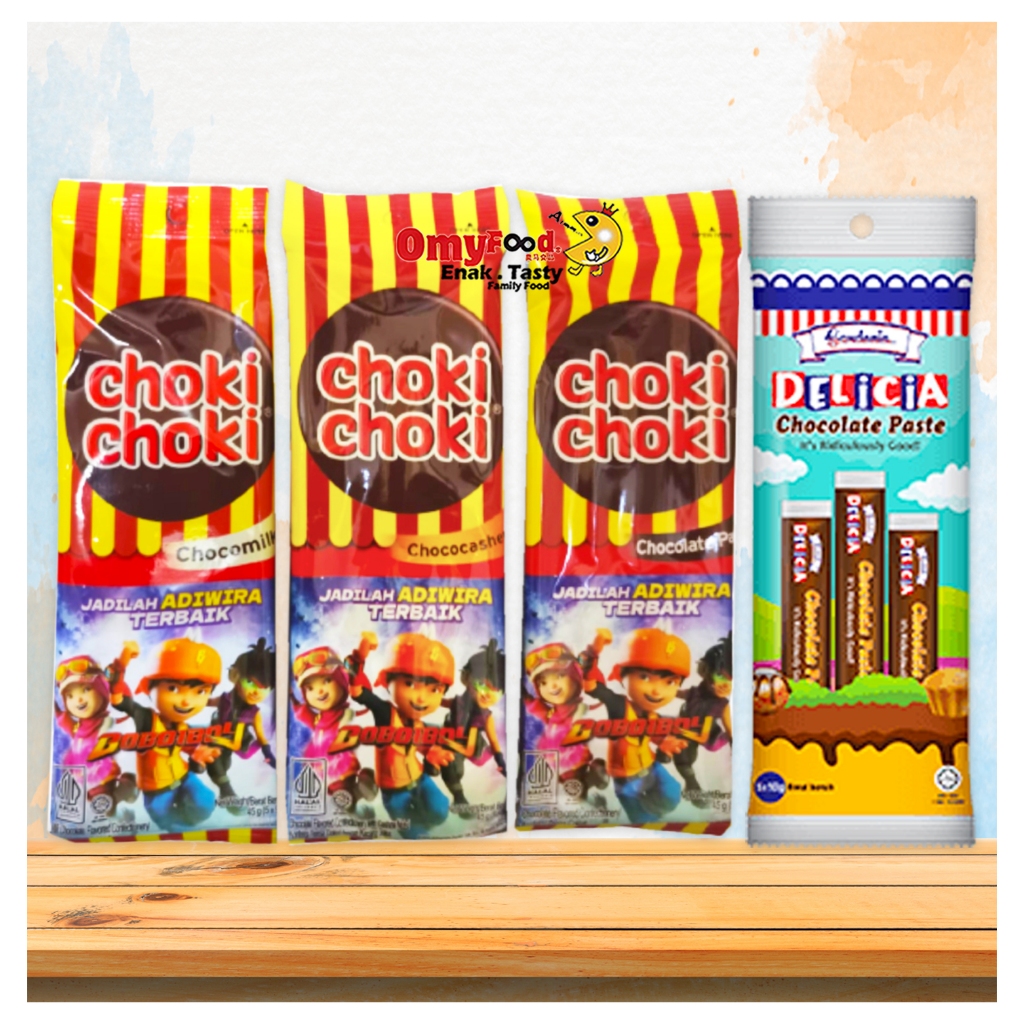 50g(1pkt) Choki Choki Choki Choki [Chocolate Paste / Chococashew ...