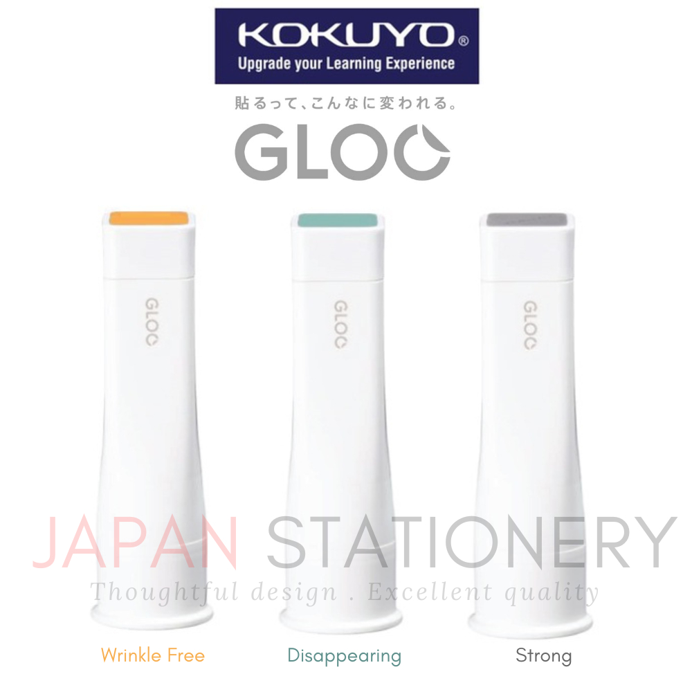 Kokuyo Gloo Strong, Clean, Disappearing Adhesive Glue Stick Turbo G321N-1P G322N-1P G323N-1P ...