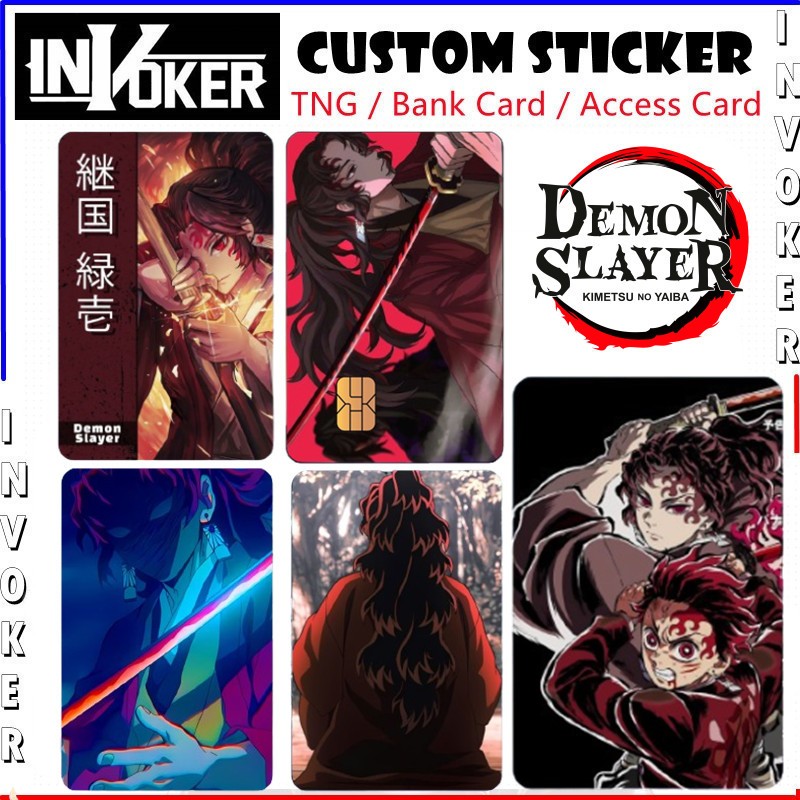 Yoriichi Tsugikuni - Touch n Go Card Sticker Cover / TNG CARD / Bank ...