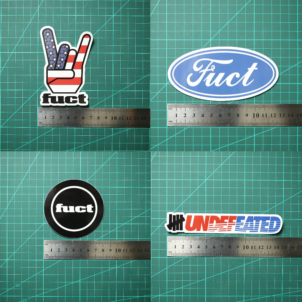 Sticker ( Fuct, Undefeated ) | Shopee Philippines