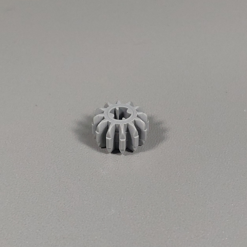 Lego Technic Bionicle Parts - Light Gray Technic Gear 12 Tooth Double ...