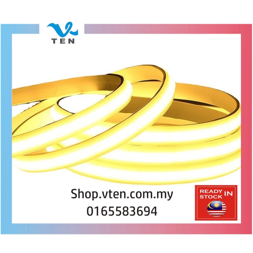 AC240V Waterproof COB LED Strip Light With Adhesive Tape 11M - 20M ...