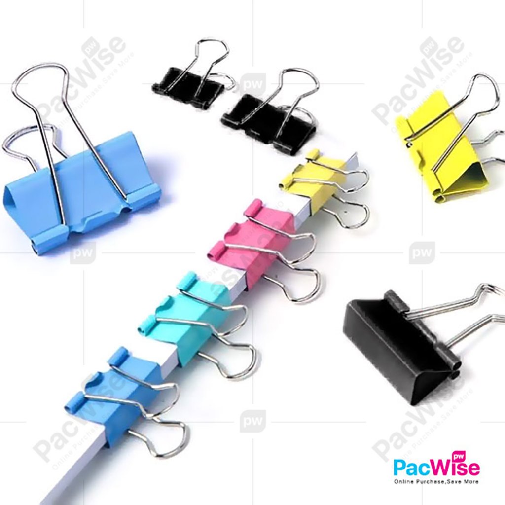 Binder Clip/Double Clip/Black Paper Clip/Colour Paper Clip/15mm - 51mm ...
