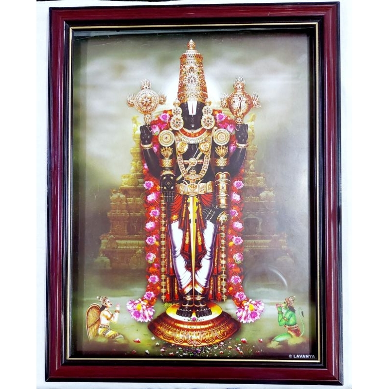 Tirupathi Digital Photo Frame A3 Size With Frame Balaji / Venkatesha ...