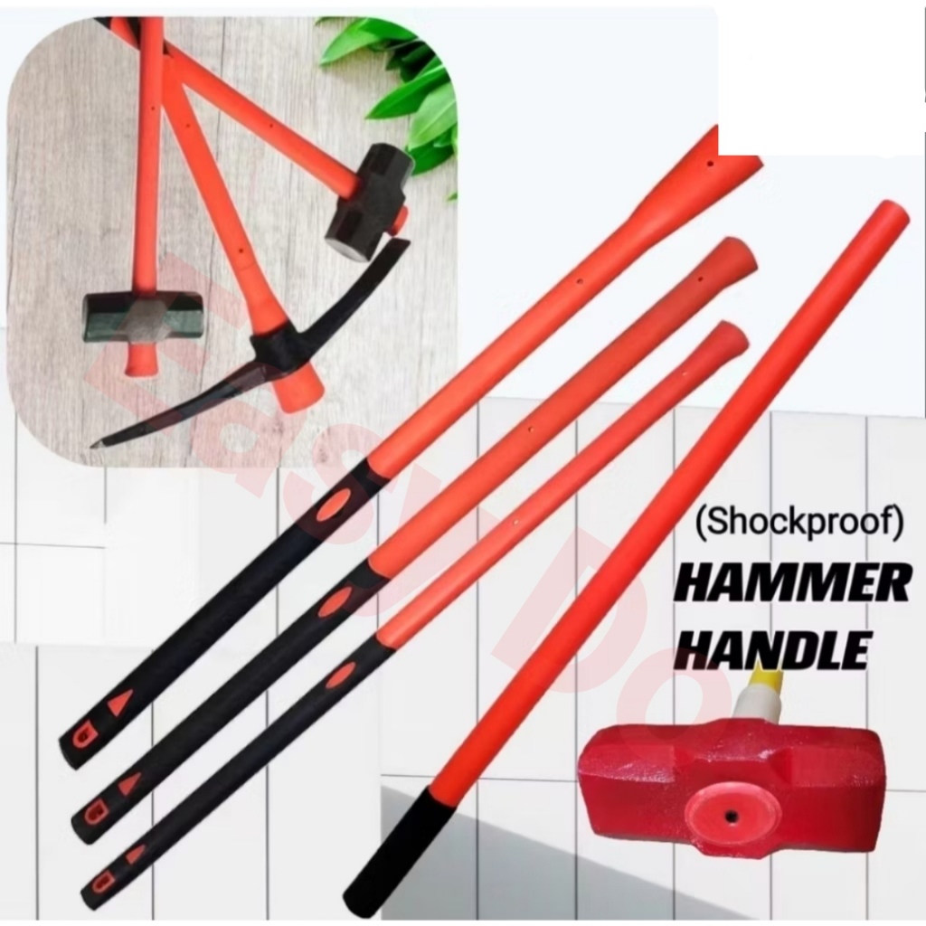 Shockproof Sledge Hammer Handle Resin Fiber Hammer Pick Handle Tool ...