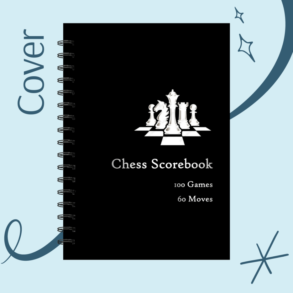 Chess Scorebook Notation Record Book 100 Games 60 Moves | Shopee ...