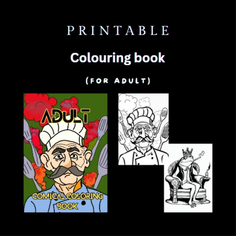 Printable Adult Colouring Book (PDF) | Shopee Philippines
