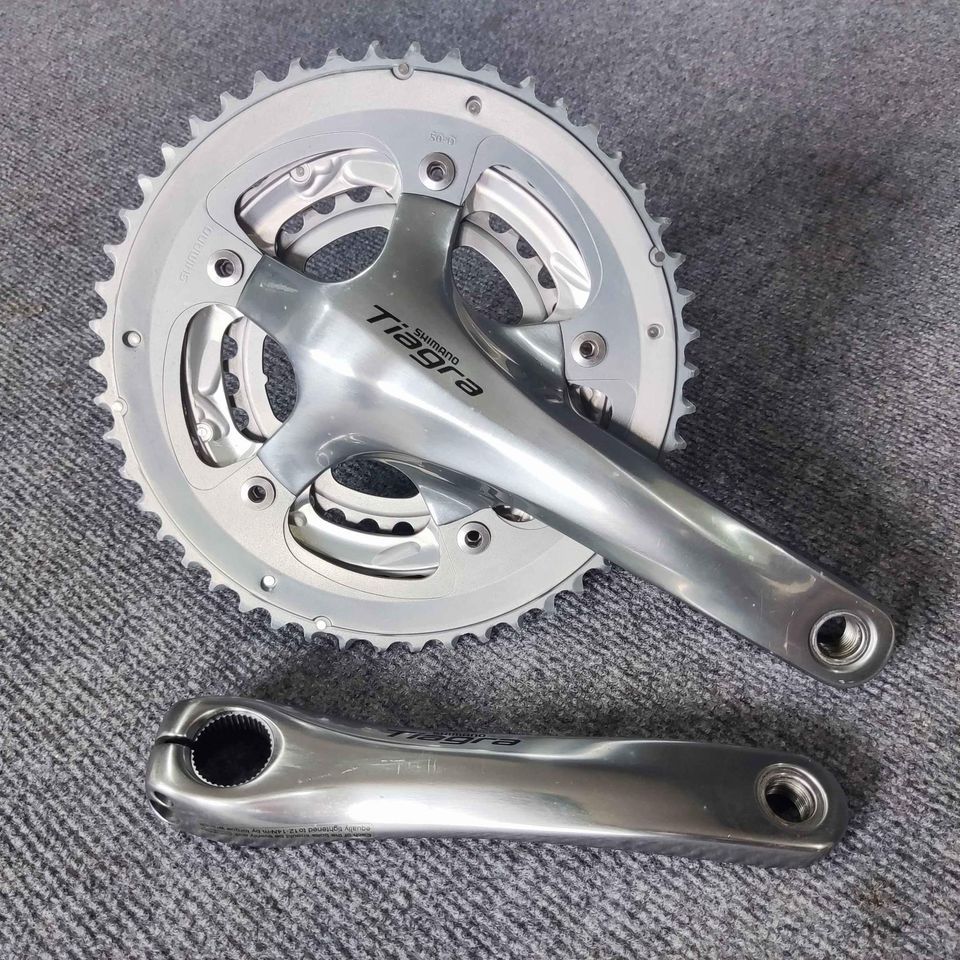 Shimano Tiagra 4600 4603 50/39/30T 170mm Triper Chainring Crankset ...