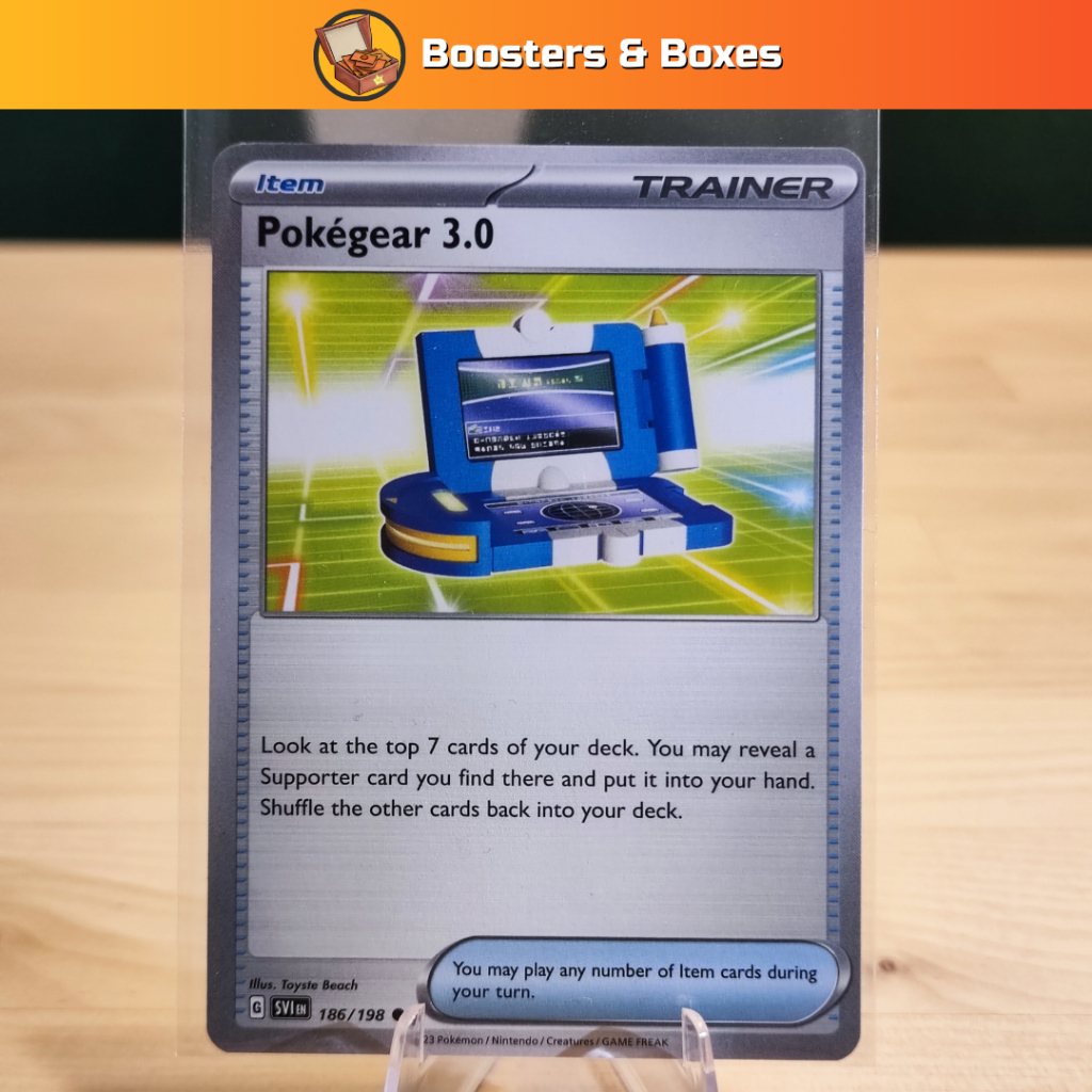 Pokegear 3.0 (186/198) [Scarlet & Violet: Base Set] | Shopee Philippines