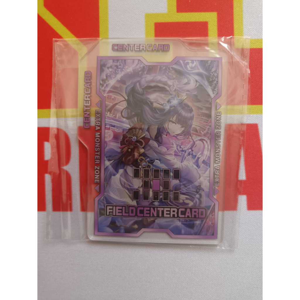 Genshin Impact Raiden Shogun Acrylate Field Center Card Genshin Shogun ...