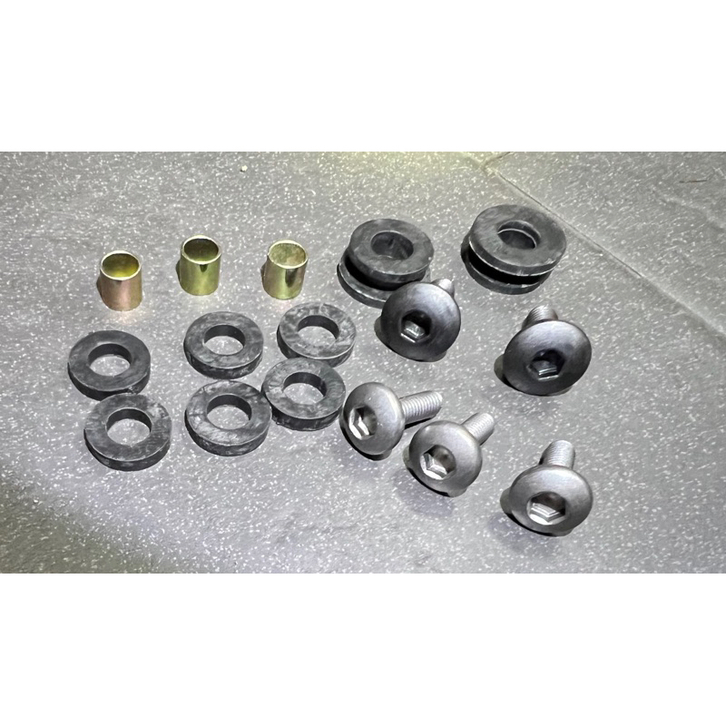 EXHAUST COVER SCREW SET RUBBER RS150 EXHAUST PROTECTOR | Shopee Philippines