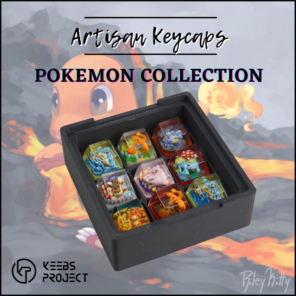 Pokemon Pikachu Charizard Artisan Custom Made Handcraft for Mechanical ...