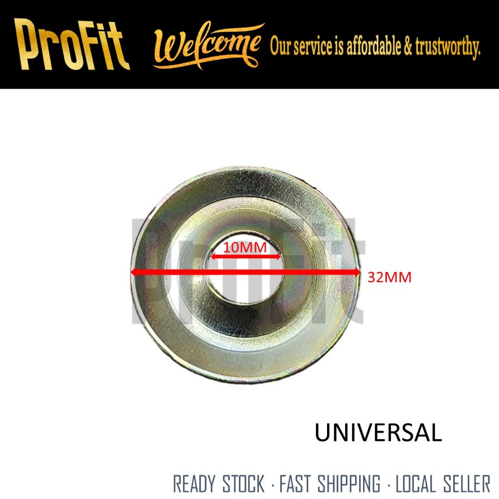 UNIVERSAL ABOR WASHER - 32MM - 10MM ( PROFIT.OS ) | Shopee Philippines
