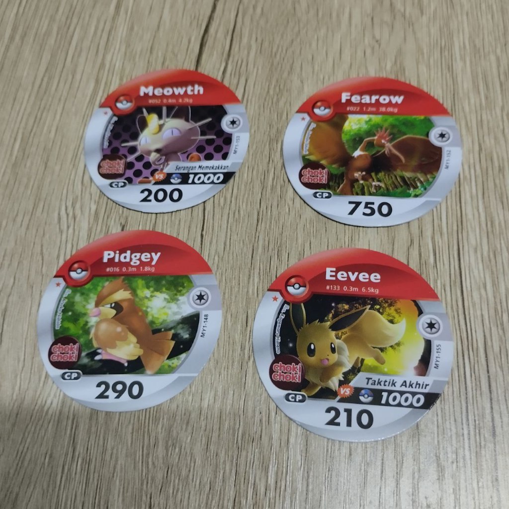 Pokemon Medallion Choki Choki (Normal Type) | Shopee Philippines