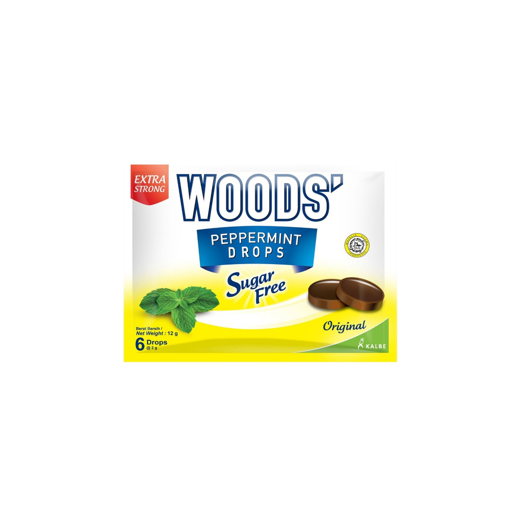 WOODS LOZENGES SUGAR FREE 6S' 12G | Shopee Philippines