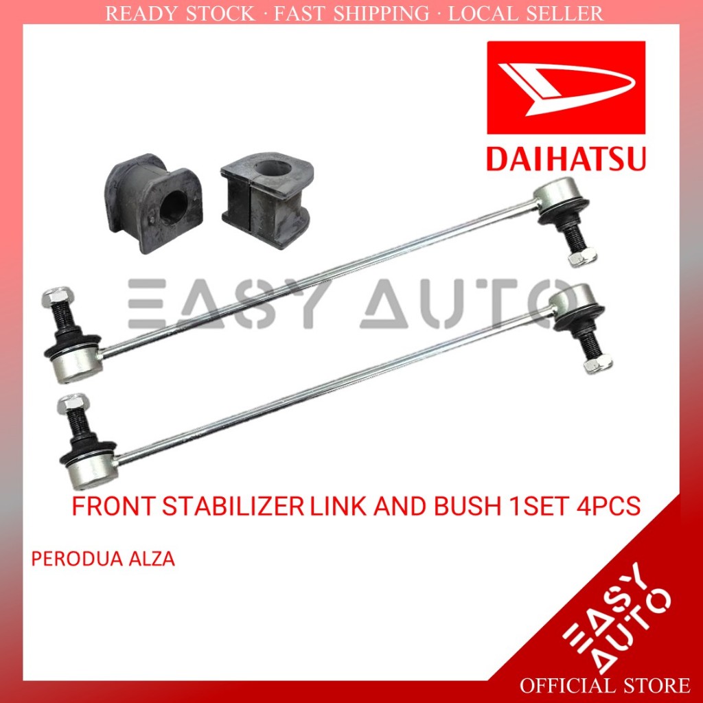 1SET 4 PIECES !! PERODUA ALZA (2009 - 2022) - FRONT STABILIZER LINK AND ...