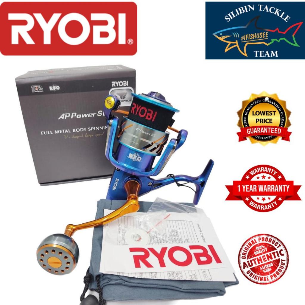 RYOBI AP POWER SE FULL METAL BODY NEW SPINNING REEL | Shopee Philippines