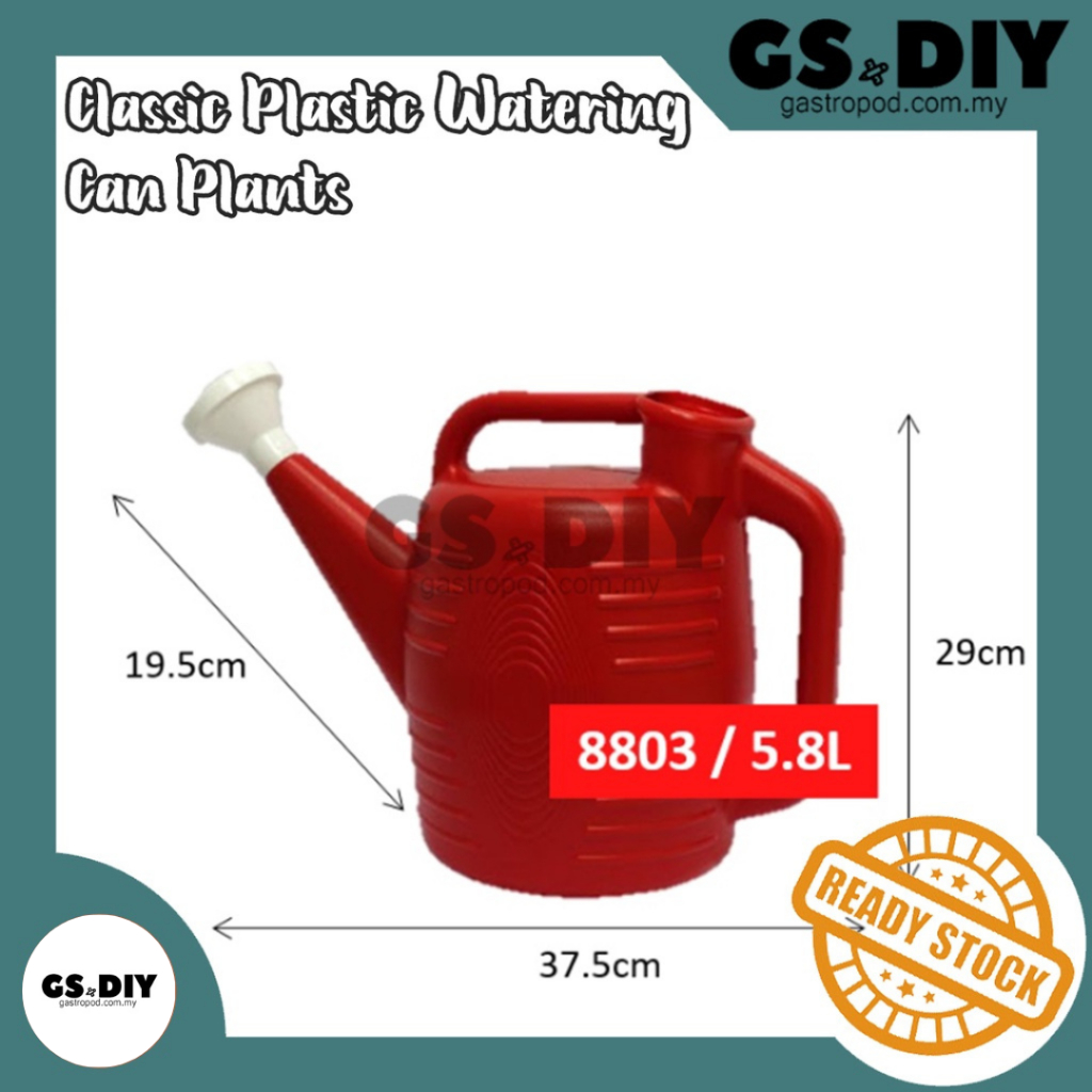️Bekas Siram bunga Bekas Air Classic Plastic Watering Can Plants ...
