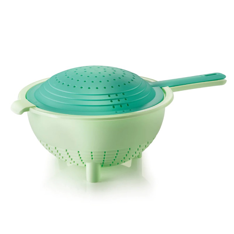 Tupperware Double Colander to strain salad pasta 1 set new limited ...