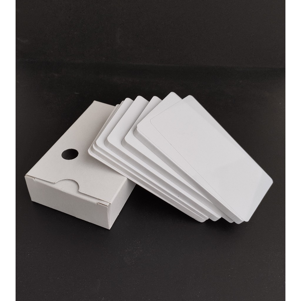 110pcs one box, 0.2mm PVC Sheet for DIY Craft, size: 8.5cm x 5.5cm ...