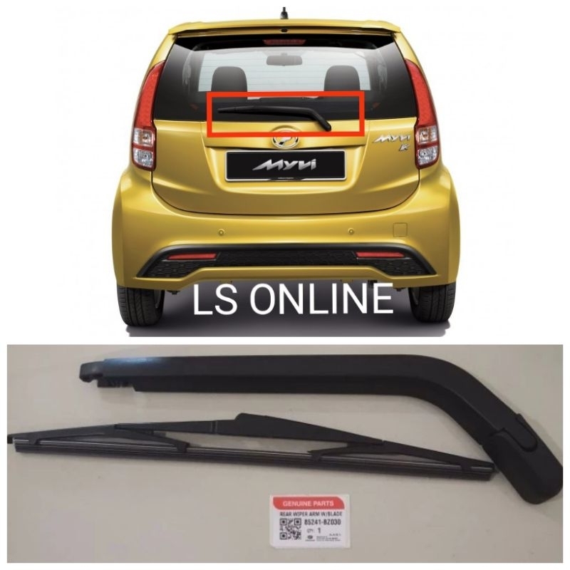 Perodua Myvi Lagi Best Rear Wiper Arm/Wiper Blade | Shopee Philippines