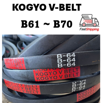 KOGYO Belt B61 B62 B63 B64 B65 B66 B67 B68 B69 B70 Industrial Belting B ...